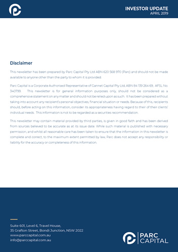 Brochure & Page Design